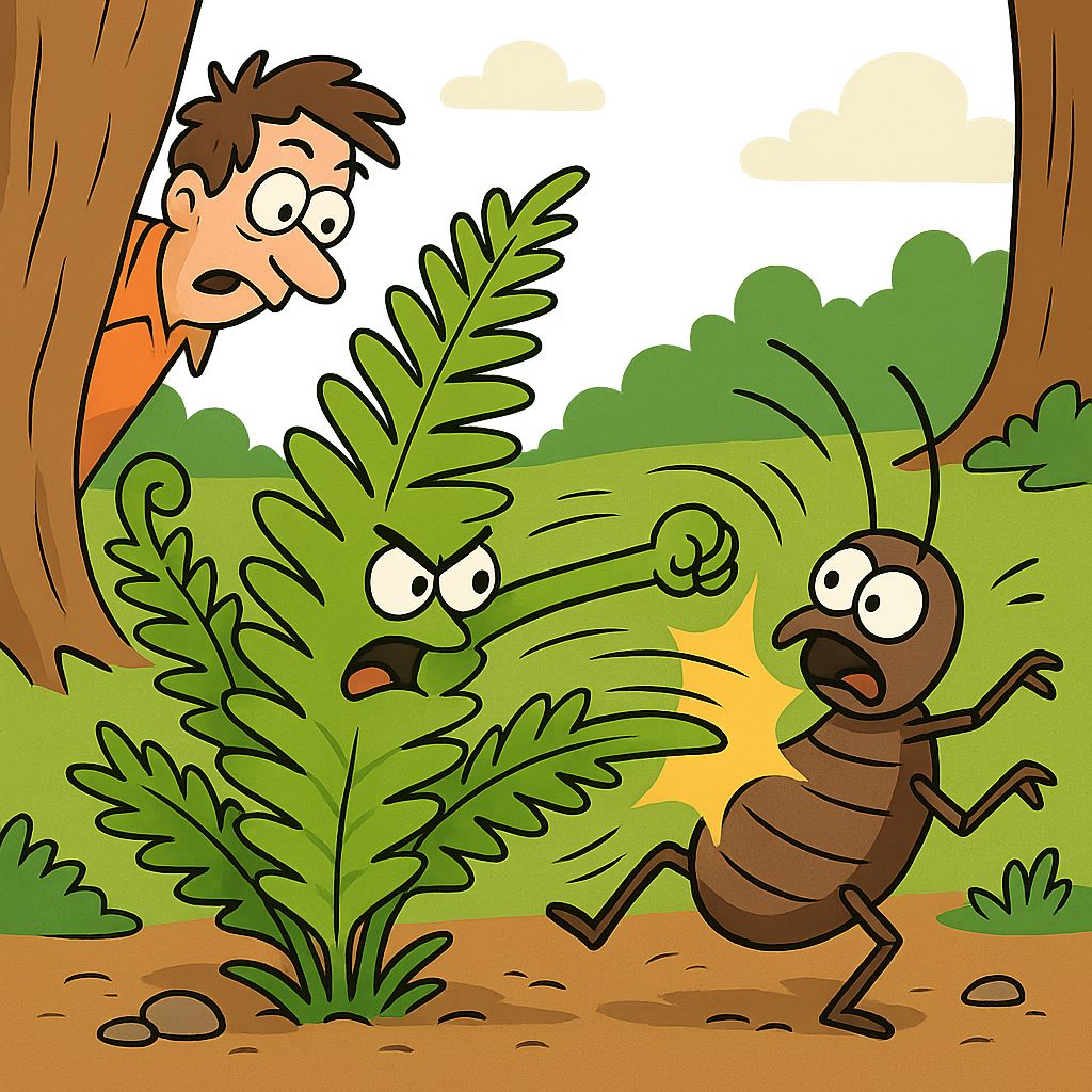 Why Do Ferns Fight Off Enemies With Karate Moves?