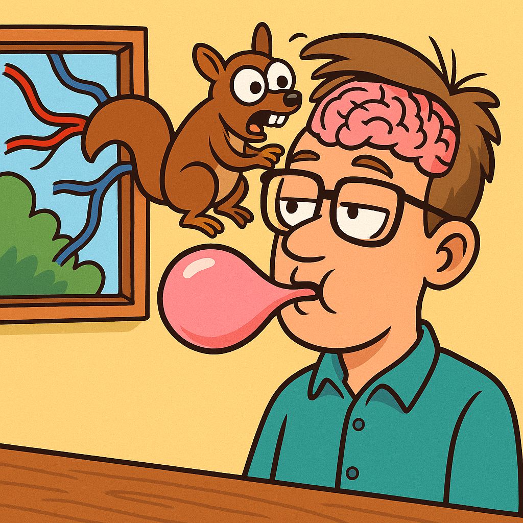 How Chewing Gum Affects Human Memory Power… Like a Hyperactive Squirrel ...