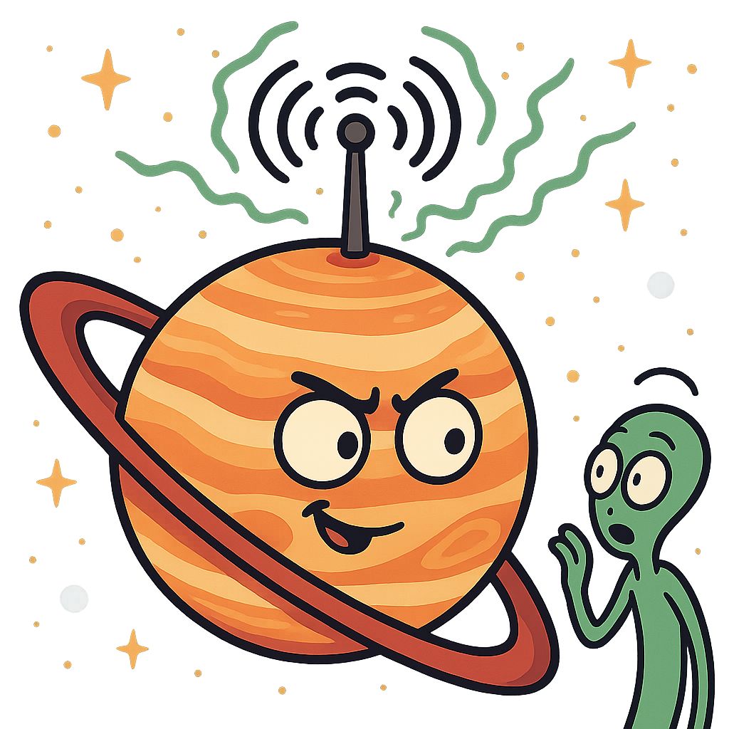 Jupiter's Wi-Fi Signals: The Cosmic Network Nobody Expected