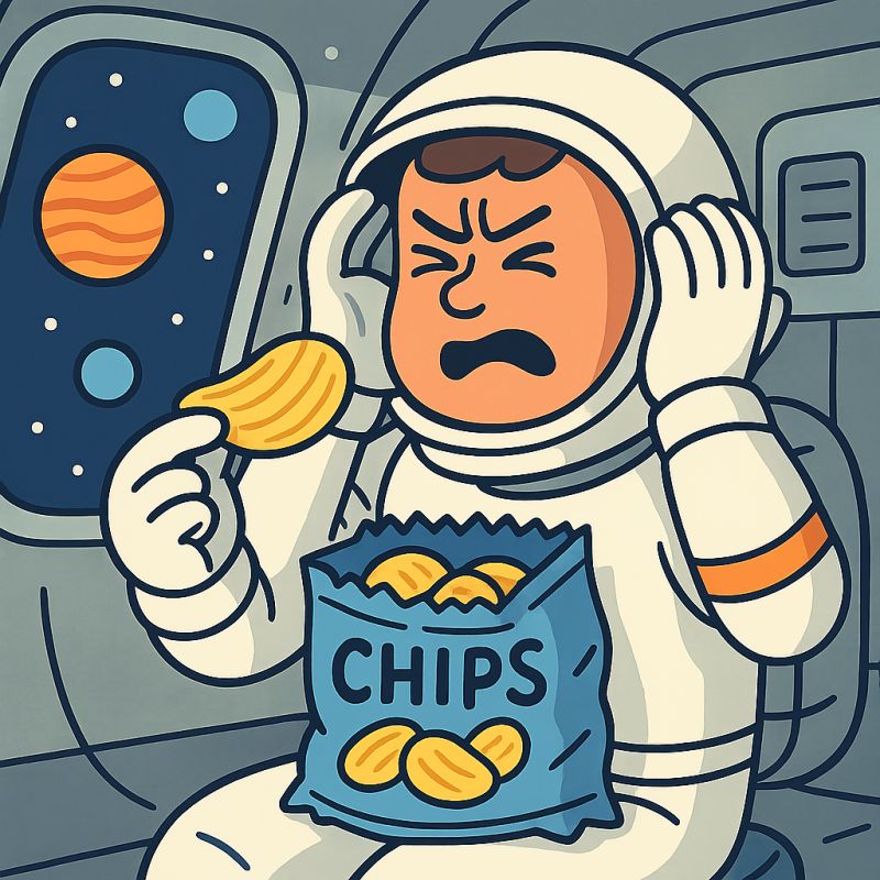 Why Do Potato Chips Sound Louder in Space? The Astounding Science Explained